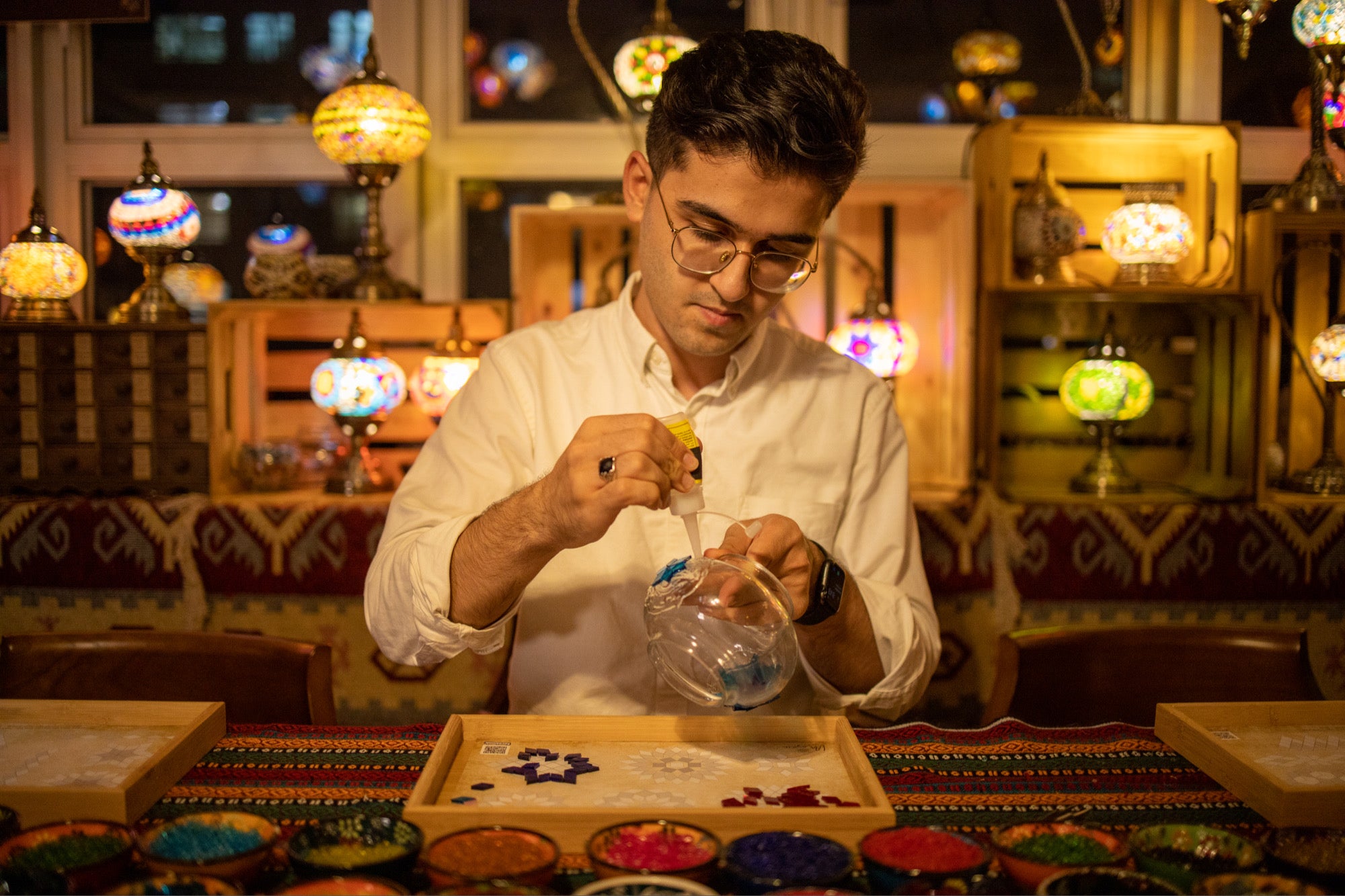 Join Mosaic Lamp Workshop Canada | Turkish Lamp Making Workshop Near ...